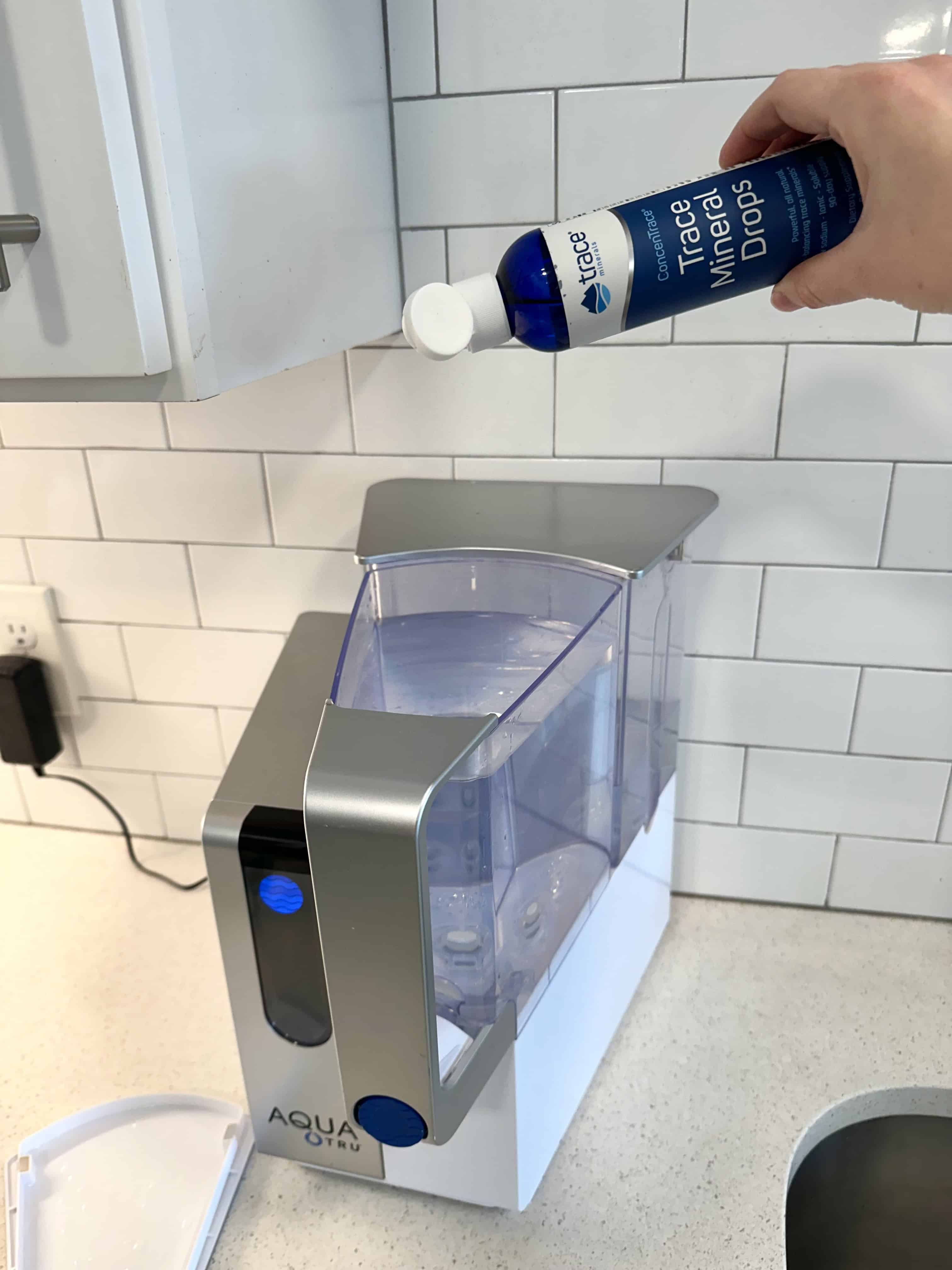 My AquaTru Review: a countertop reverse osmosis water filter
