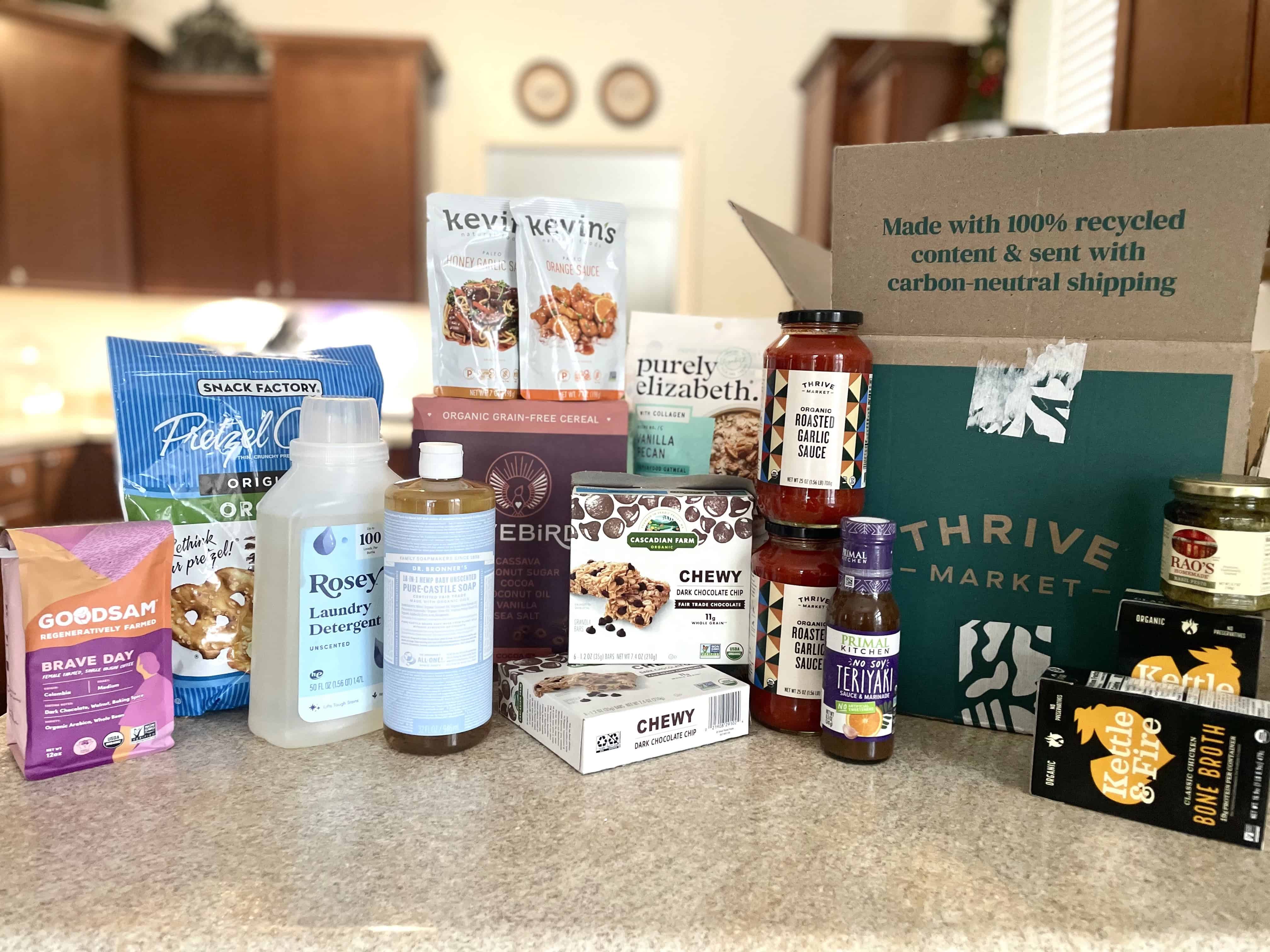 What I Got From Thrive Market w/ $100 (single mom, 3 kids!)